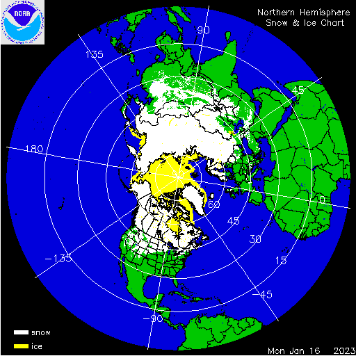 Northern Hemisphere Snow Cover - NOHRSC - The ultimate source for snow ...
