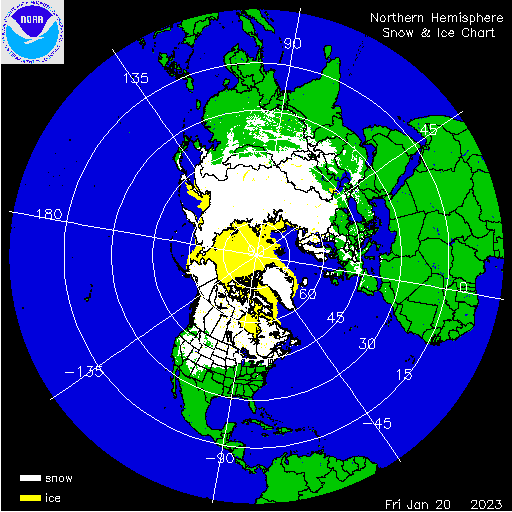 Northern Hemisphere Snow Cover - NOHRSC - The ultimate source for snow ...