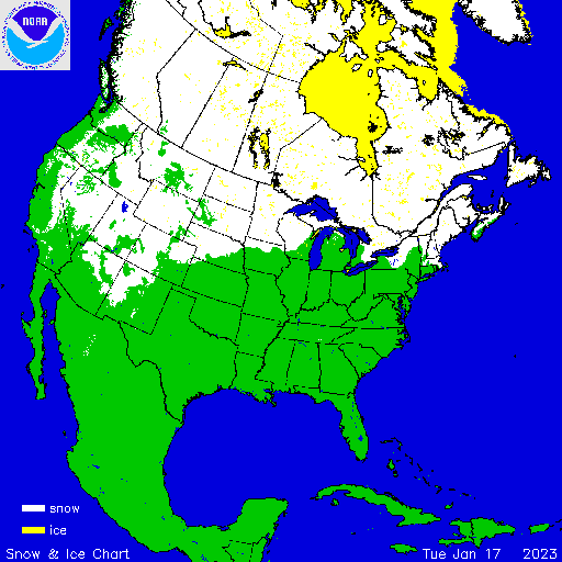Northern Hemisphere Snow Cover - NOHRSC - The ultimate source for snow ...
