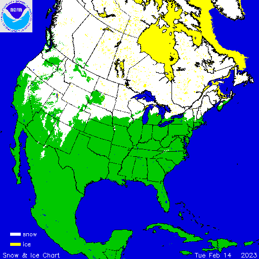 Northern Hemisphere Snow Cover - NOHRSC - The ultimate source for snow ...