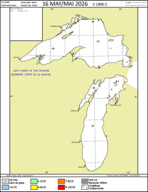 Great Lakes Ice Charts